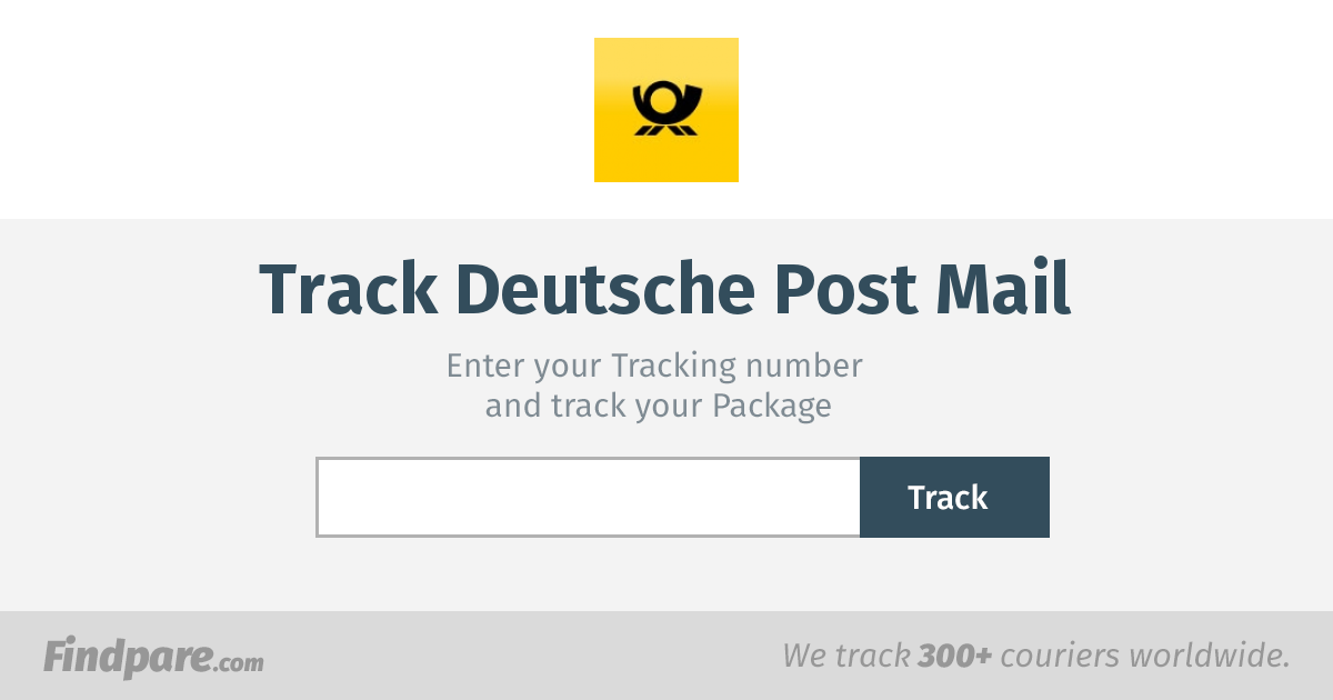 Deutsche Post Mail Tracking Get Updates And Track Your Package In