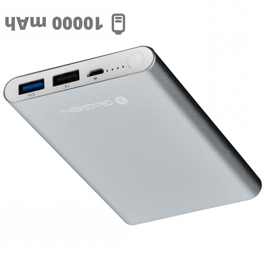 Gogen 10000mAh slim GOGPB100001M power bank | Cheapest Prices Online at ...