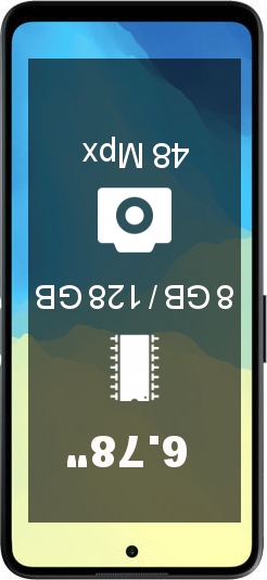 HiSense Infinity H50S 5G 8GB · 128GB camera specs